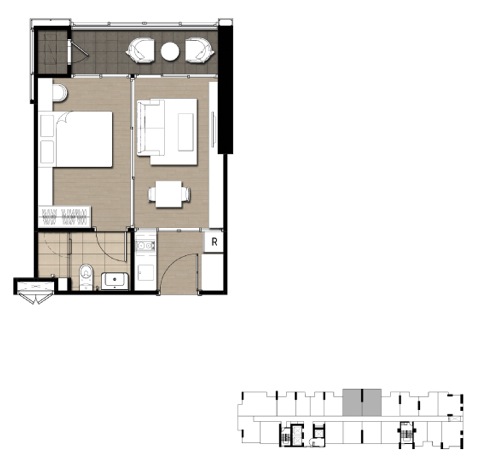 Condolette Midst พระราม9 คอนโด High Rise ใกล้แยกพระราม 9 จาก พฤกษา ...