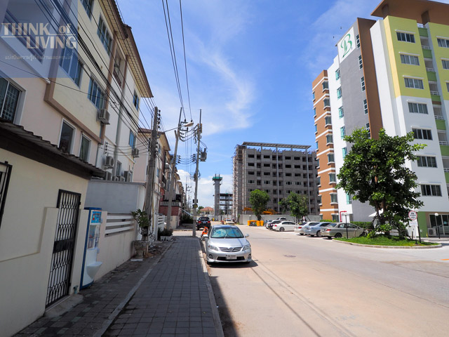 The Rise B ชลบุรี คอนโด 8 ชั้น หลังเซ็นทรัลชลบุรี ติดตลาด The Bazaar ...