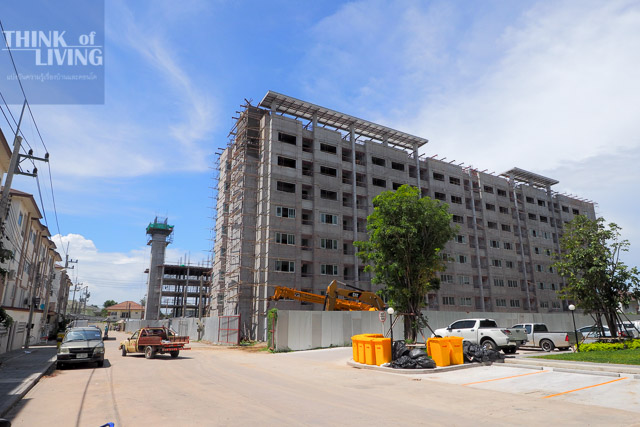 The Rise B ชลบุรี คอนโด 8 ชั้น หลังเซ็นทรัลชลบุรี ติดตลาด The Bazaar ...