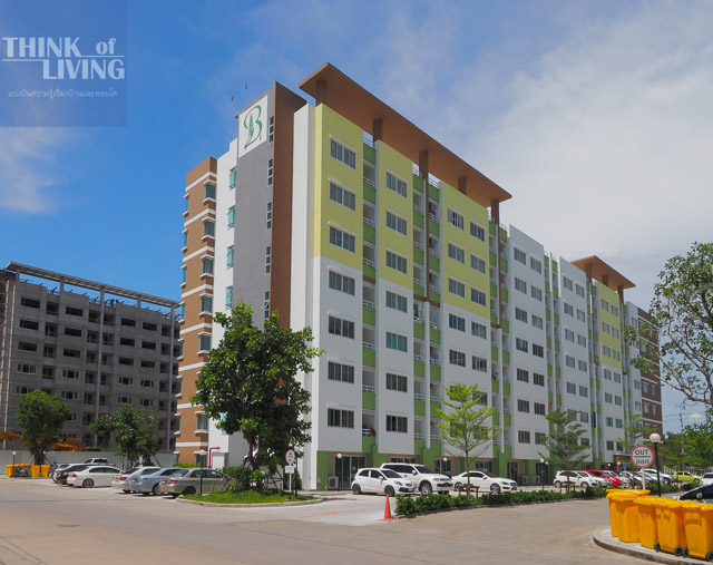 The Rise B ชลบุรี คอนโด 8 ชั้น หลังเซ็นทรัลชลบุรี ติดตลาด The Bazaar ...