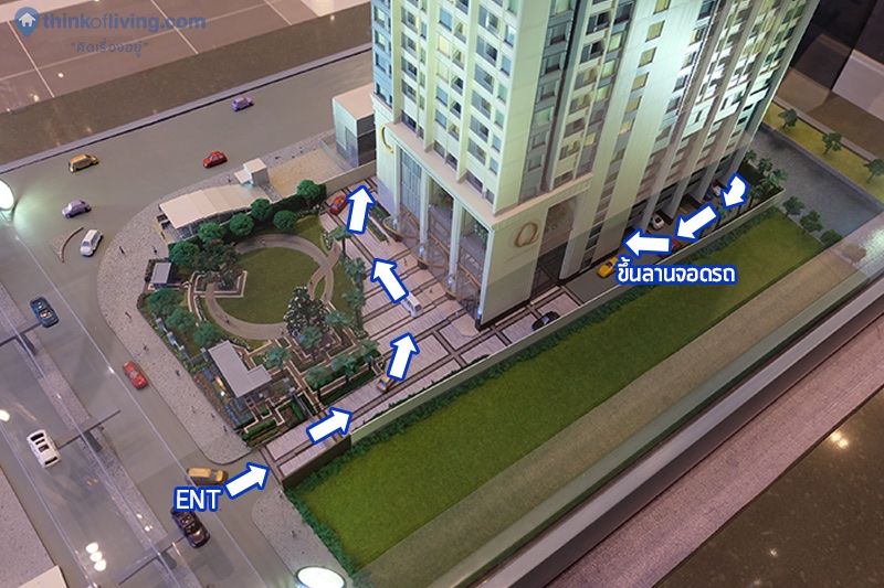 พาไปดูตึกเสร็จ Q Asoke คอนโด High Rise ติด MRTสถานีเพชรบุรี จาก Q House ...