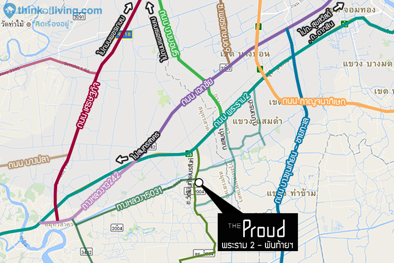 The Proud พระราม2 – พันท้ายนรสิงห์ บ้านเดี่ยว 2 ชั้น ในซอยวัดพันท้ายนร ...