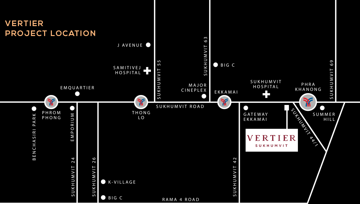 Vertier สุขุมวิท คอนโด High Rise บนถนนสุขุมวิท ใกล้ BTS พระโขนง จาก V ...