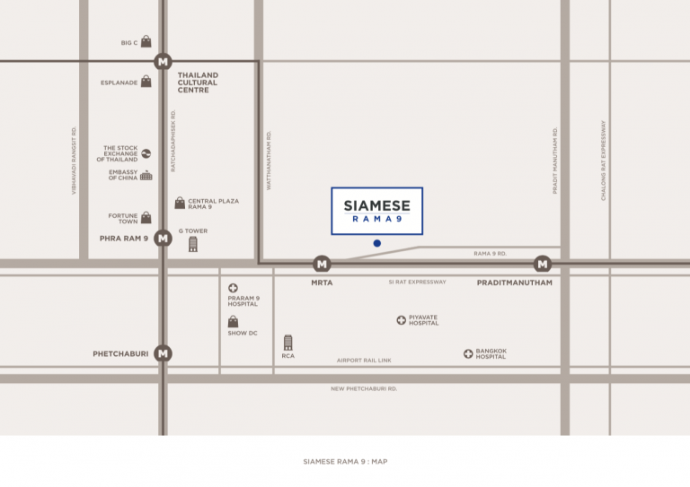 Landmark @ MRTA Station | 17 + 38 + 29 Storey | Rama IX ...