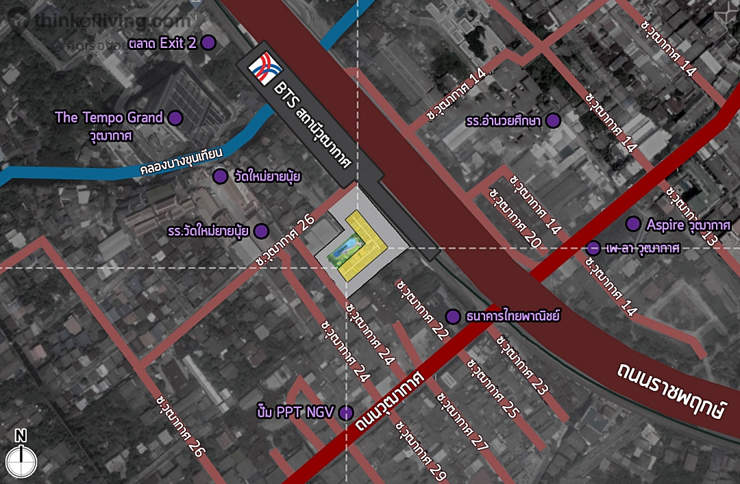 Rich Point @BTS วุฒากาศ คอนโด High Rise บนถนนราชพฤกษ์ ติด BTS วุฒากาศ 0 ...